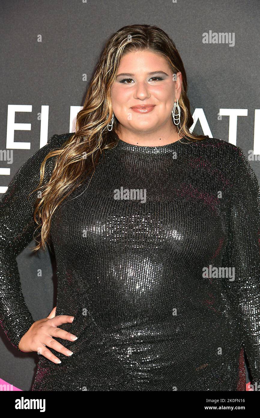 TicToker and model Remi Bader attends Bloomingdale's 150th Anniversary ...