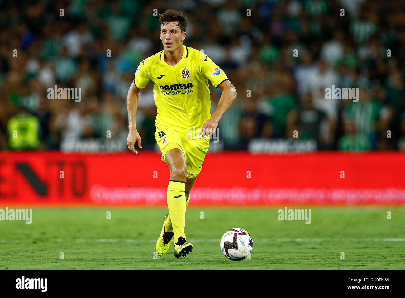 Sevilla, Spain. 11th Sep, 2022. Pau Torres of Villarreal during the La ...
