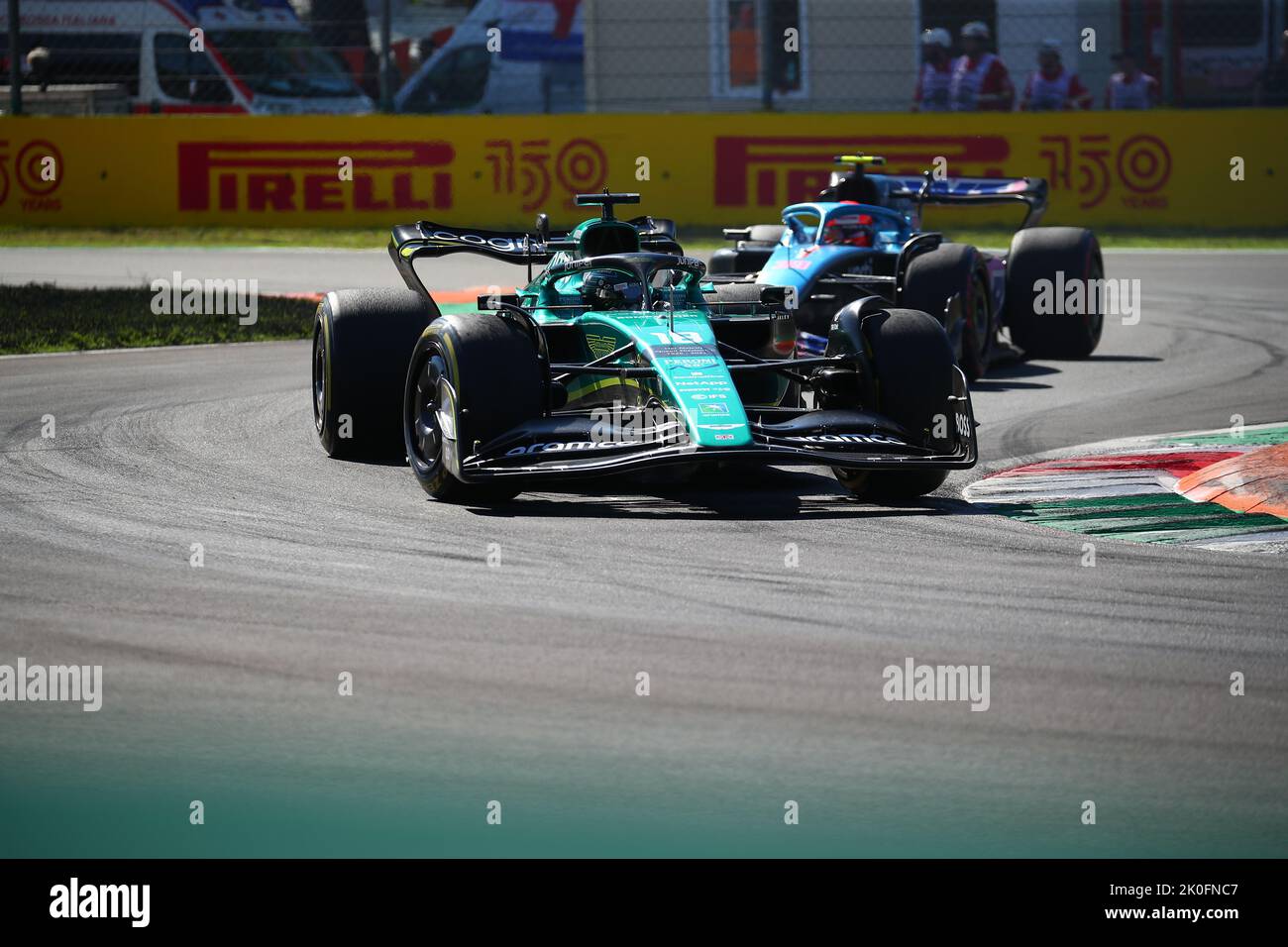 Monza, Italy. 27th Jan, 2022. #18 Lance Stroll, Aston Martin during the Italian GP, 8-11 ...