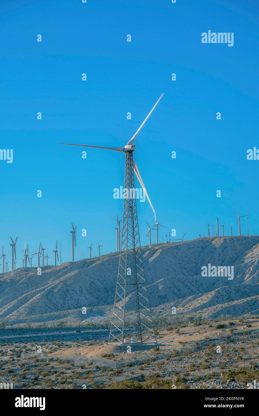 Lattice tower wind turbine hi-res stock photography and images - Alamy