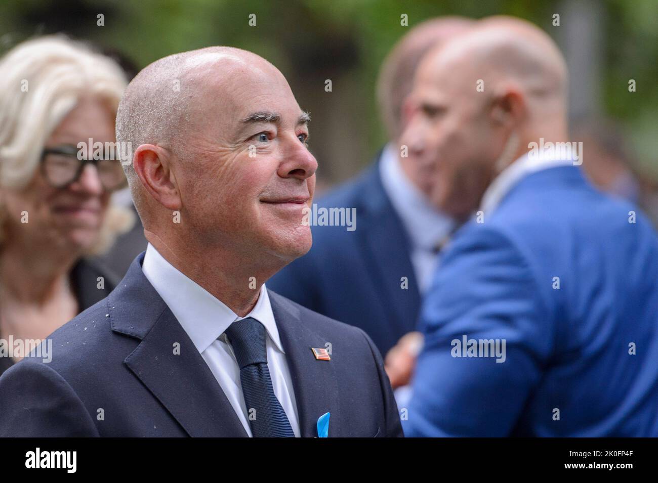 United States Secretary of Homeland Security Alejandro Mayorkas attends ...
