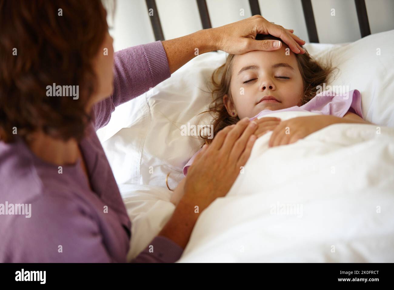 Love begins by taking taking care of the closest ones. a caring mother ...