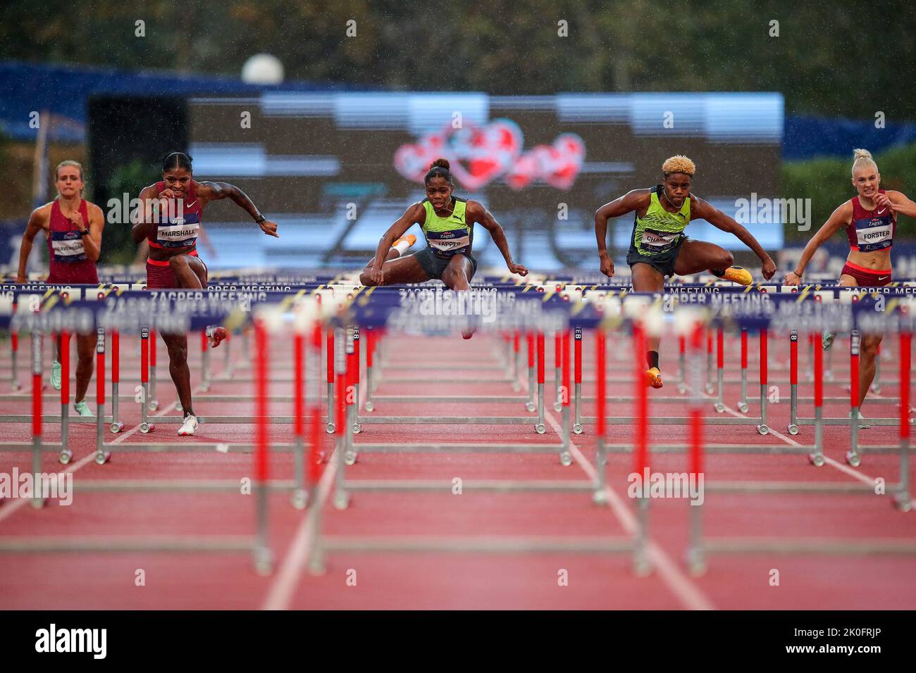 Zagreb, Croatia. 11th Sep, 2022. ZAGREB, CROATIA - SEPTEMBER 11: Tonea ...