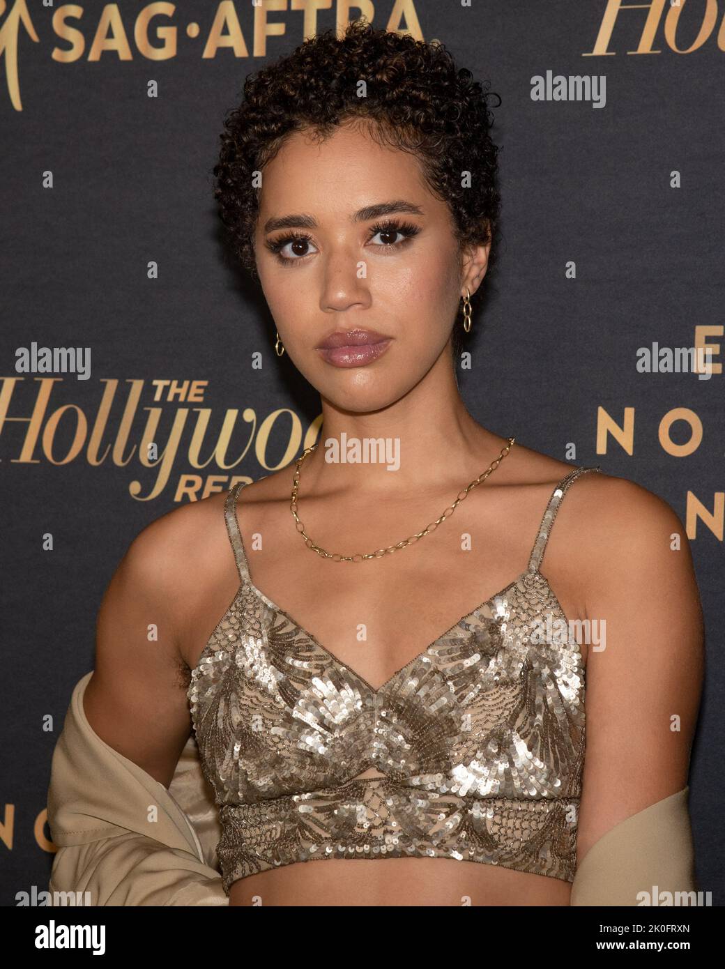 September 10, 2022, Beverly Hills, California, USA: Jasmin Savoy Brown ...