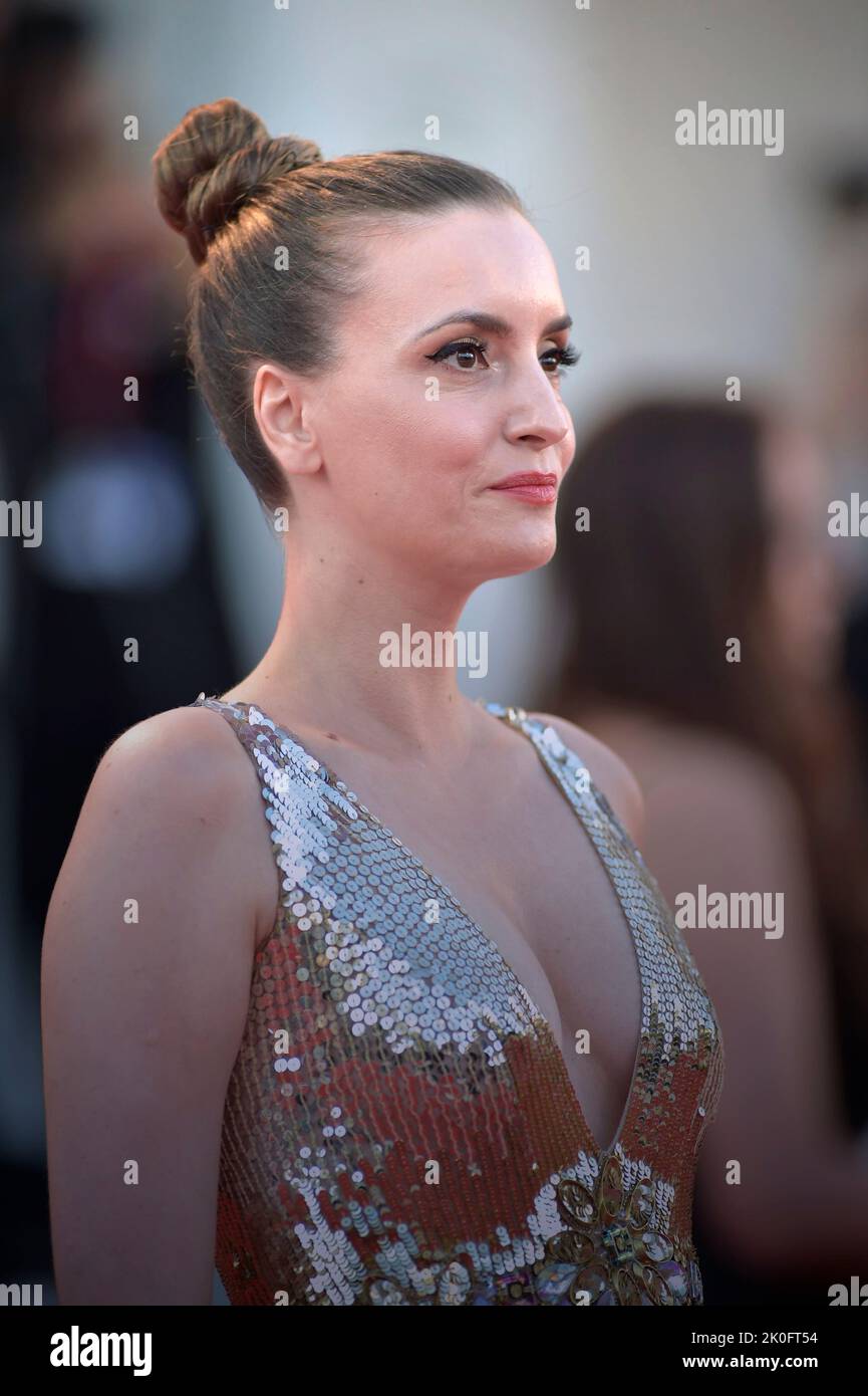 Venice, Italy. 10th Sep, 2022. VENICE, ITALY - SEPTEMBER 10: Kelly ...