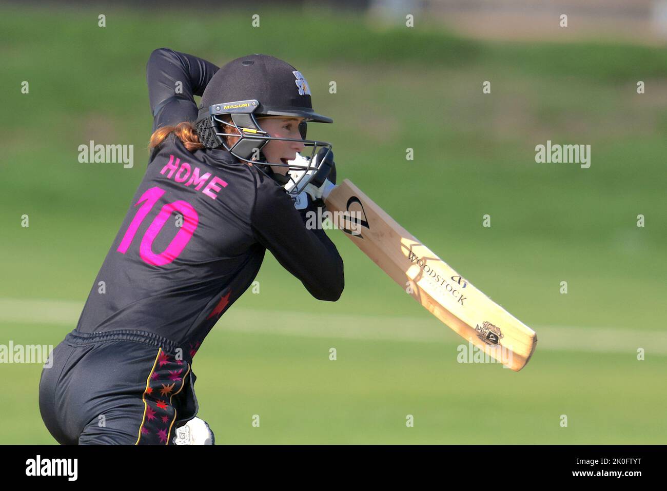 Beckenham, UK. 11 September, 2022. London,UK. Milly Home batting as The ...