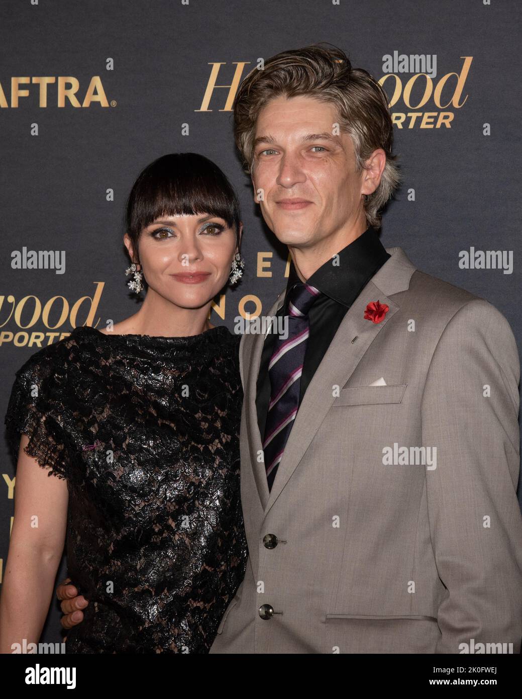 Christina ricci and mark hampton hi-res stock photography and images ...
