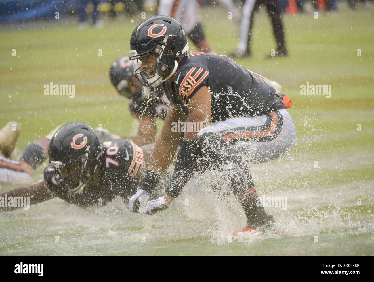 Justin fields celebrate hi-res stock photography and images - Alamy