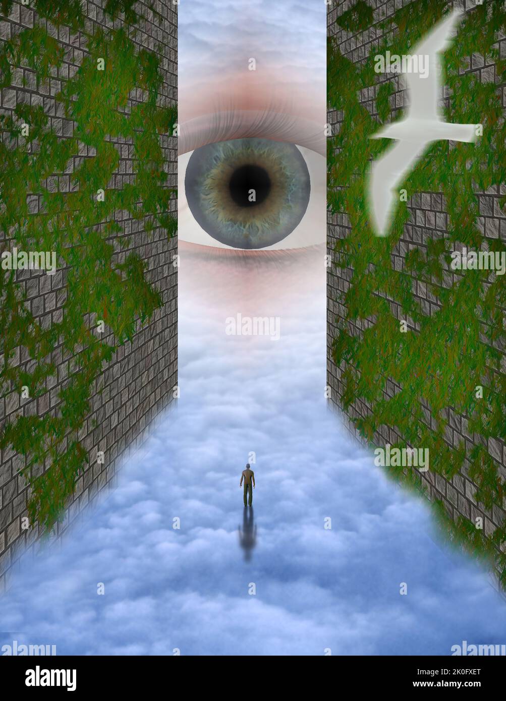 Eye god in tunnel hi-res stock photography and images - Alamy