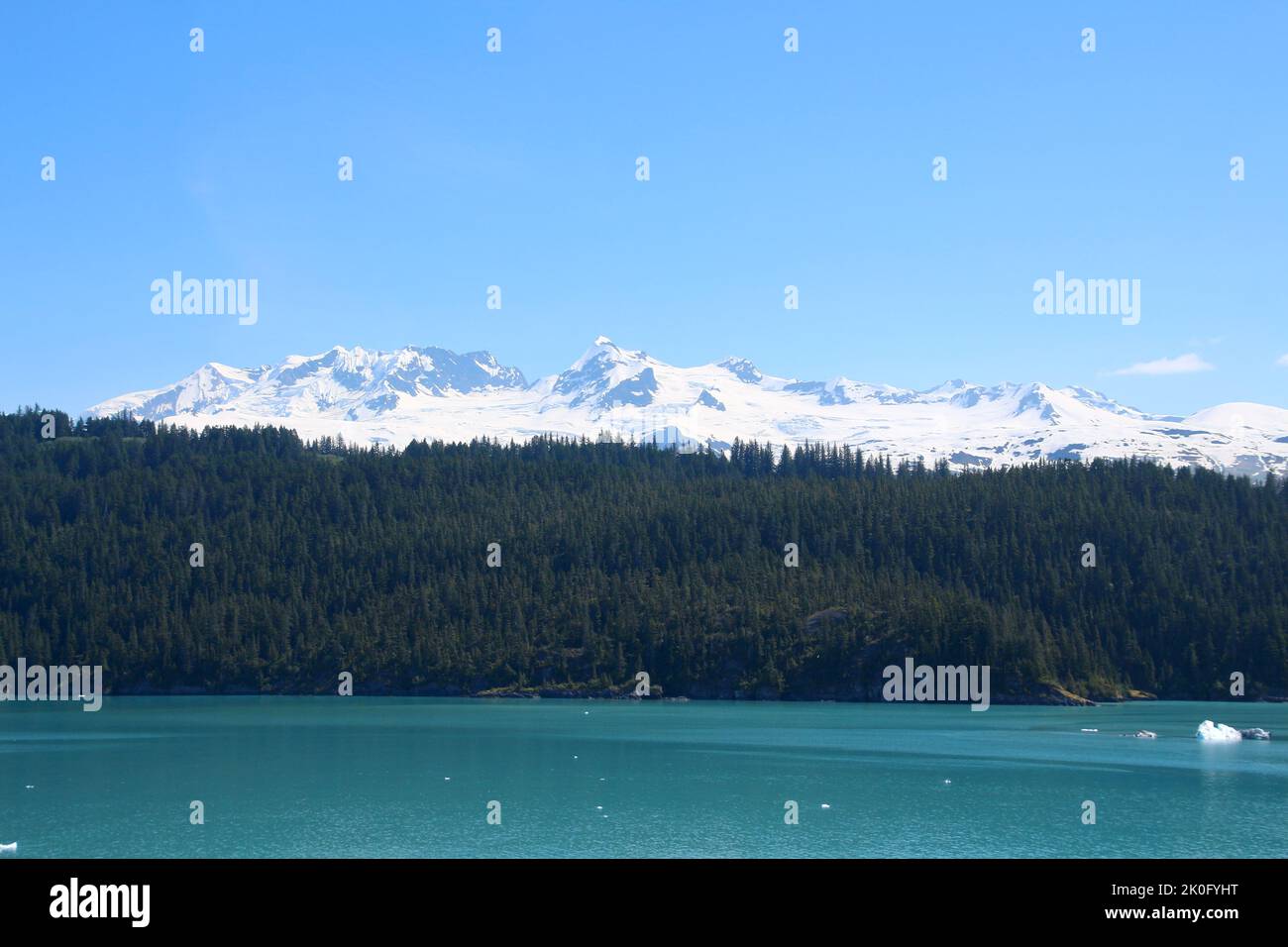Alaska, coastal landscape in Prince William Sound Stock Photo - Alamy
