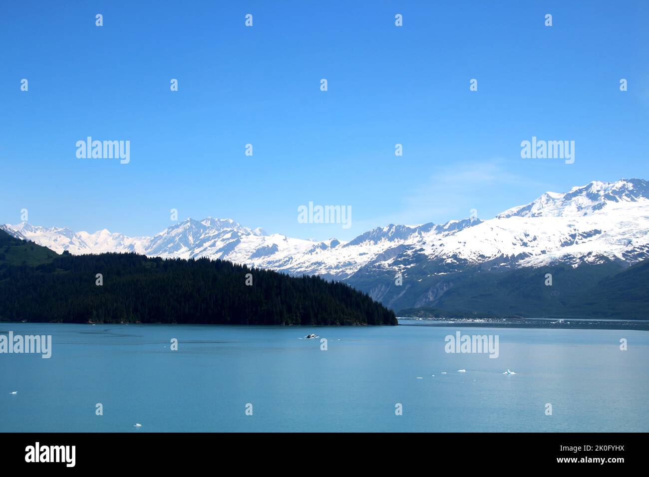 Alaska, coastal landscape in Prince William Sound Stock Photo - Alamy