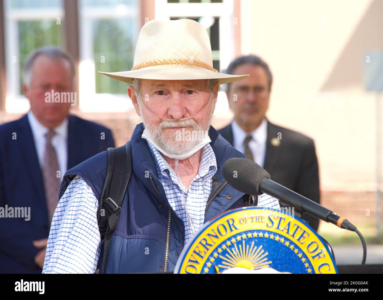 Napa, CA - March 24, 2022: Steven Boyd LCSW, director of Napa and ...