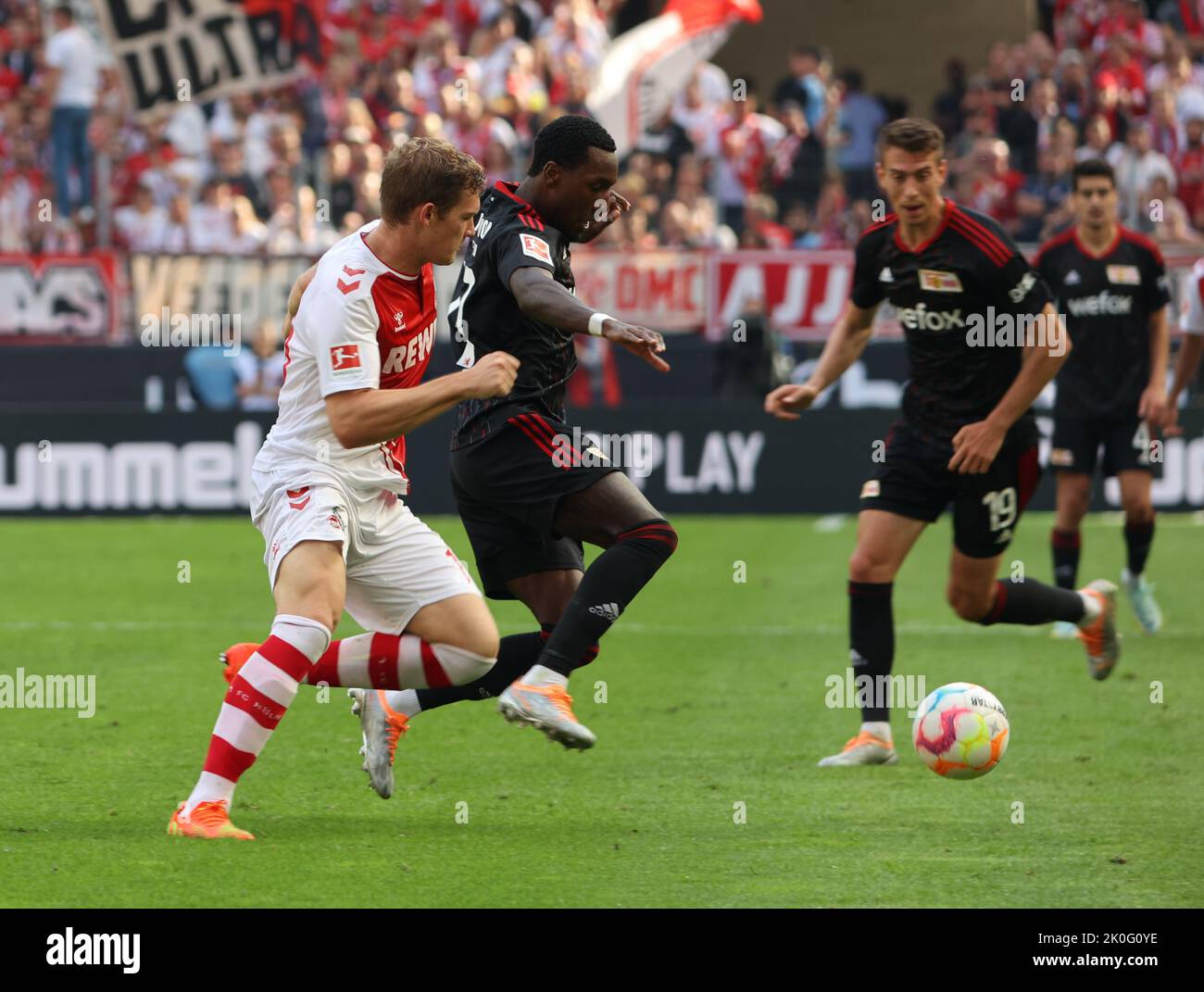 Cologne, Germany. 11th Sep, 2022. Bundesliga, matchday 6, 1. FC Cologne ...