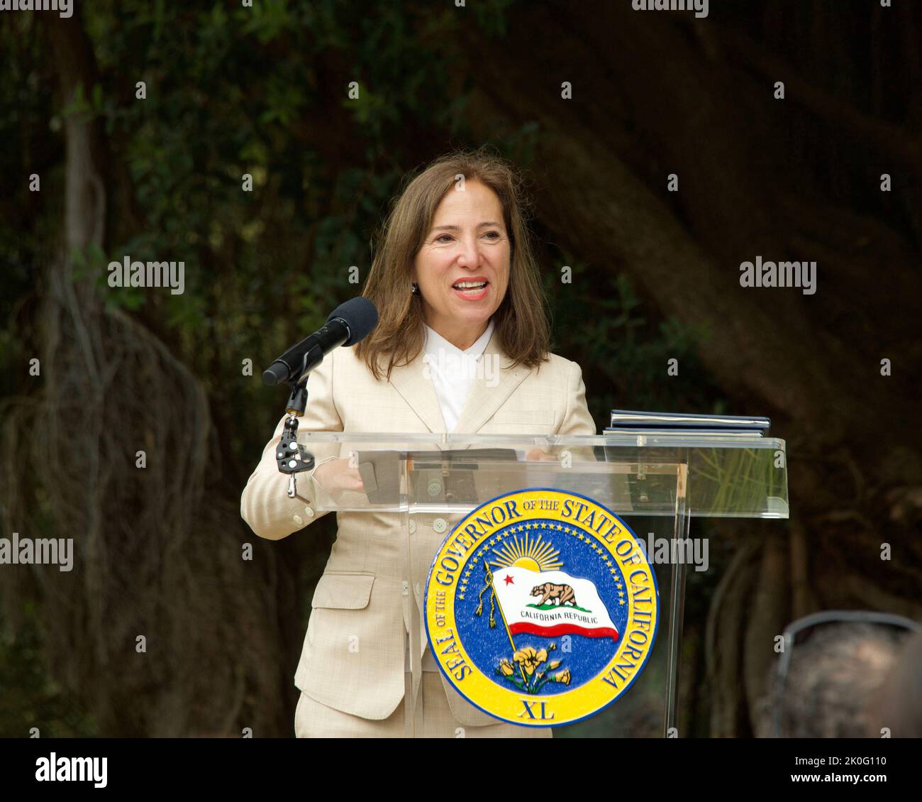San Francisco, CA - May 27, 2022: Lieutenant Governor Eleni Kounalakis ...