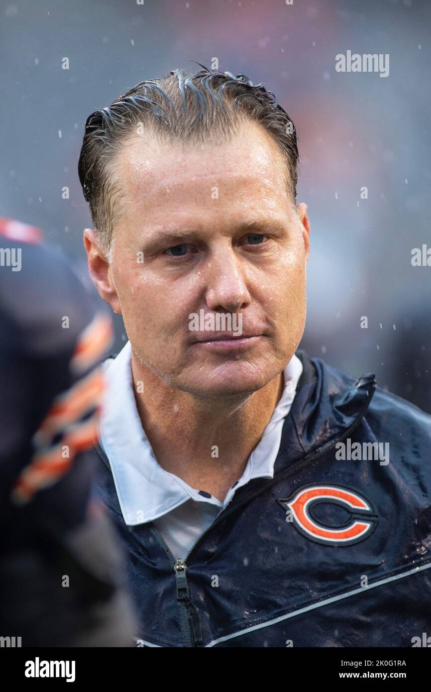 Chicago, Illinois, USA. 11th Sep, 2022. - Chicago Bears head coach Matt ...
