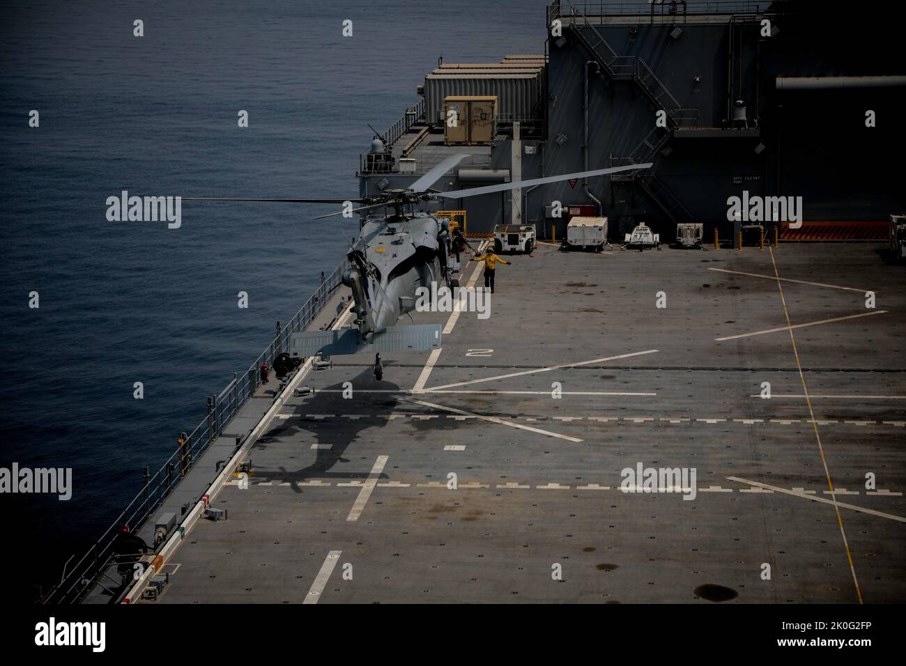 220730-A-EQ028-1012 RED SEA (July 30, 2022) Sailors assigned to ...