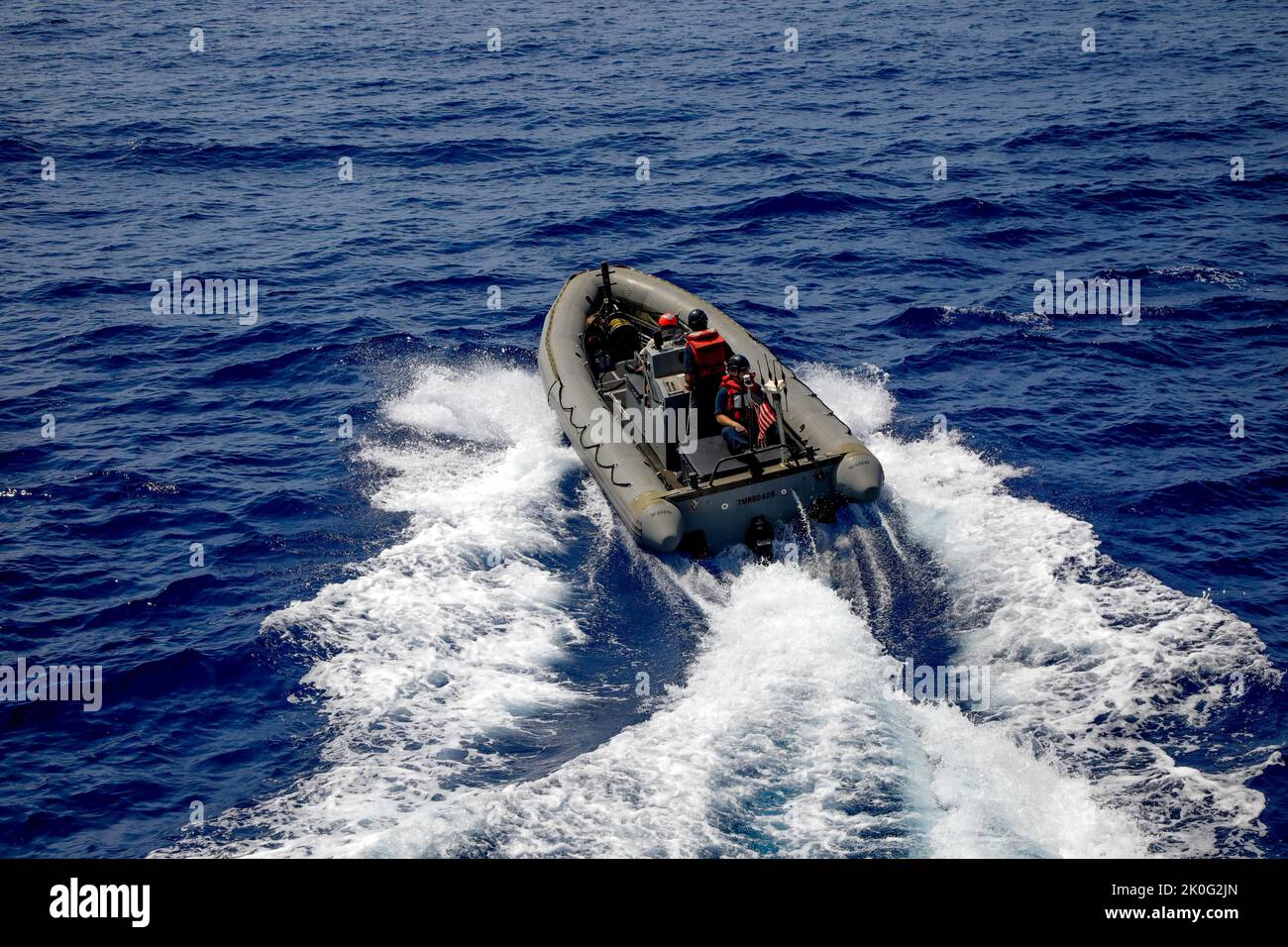 220802-A-EQ028-1061 RED SEA (Aug. 2, 2022) Sailors assigned to the ...