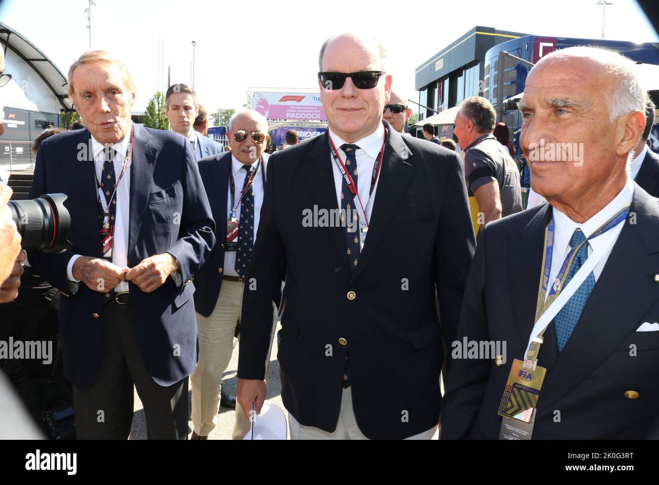 Michel boeri and the prince albert ii of monaco hi-res stock ...