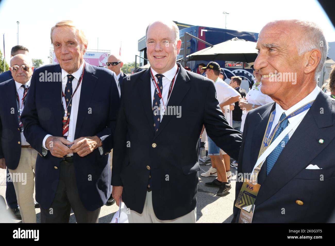 Michel boeri and the prince albert ii of monaco hi-res stock ...