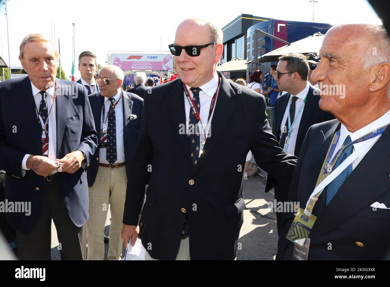 Michel boeri and the prince albert ii of monaco hi-res stock ...
