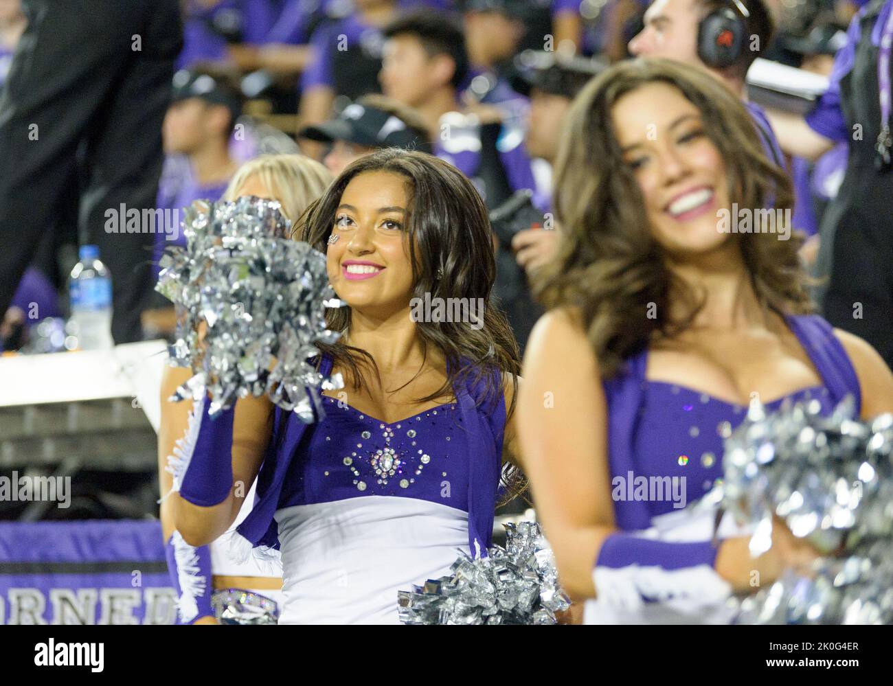 Fort Worth, Texas, USA. 10th Sep, 2022. TCU Horned Frogs Showgirls ...