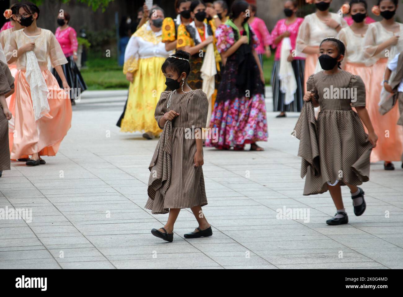 Religious procession, Fort Santiago, Manila, Luzon, Philippines Stock ...