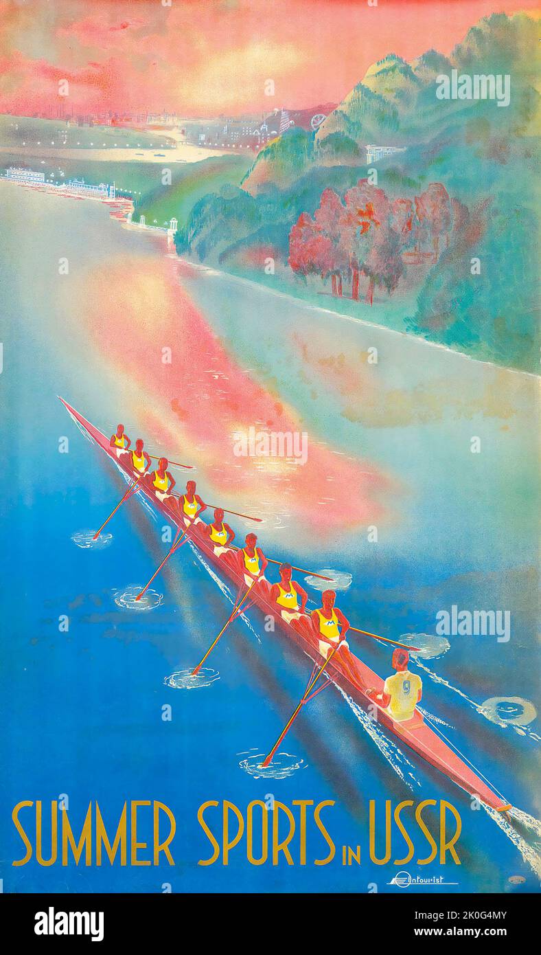 Summer sports in ussr hi-res stock photography and images - Alamy