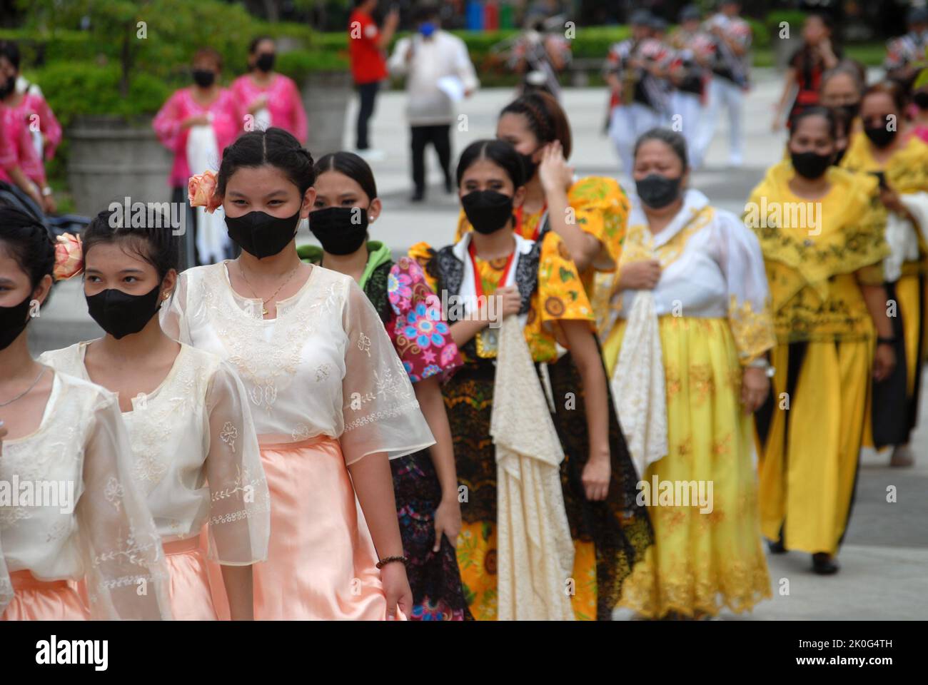 Religious procession, Fort Santiago, Manila, Luzon, Philippines Stock ...