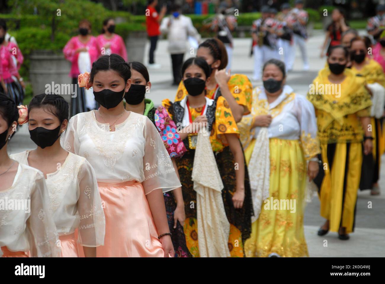 Religious procession, Fort Santiago, Manila, Luzon, Philippines Stock ...