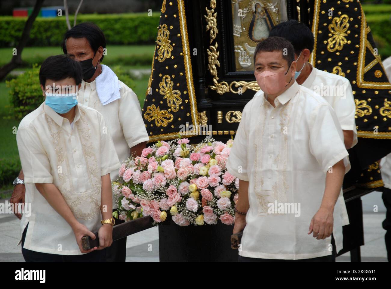 Religious procession, Fort Santiago, Manila, Luzon, Philippines Stock ...