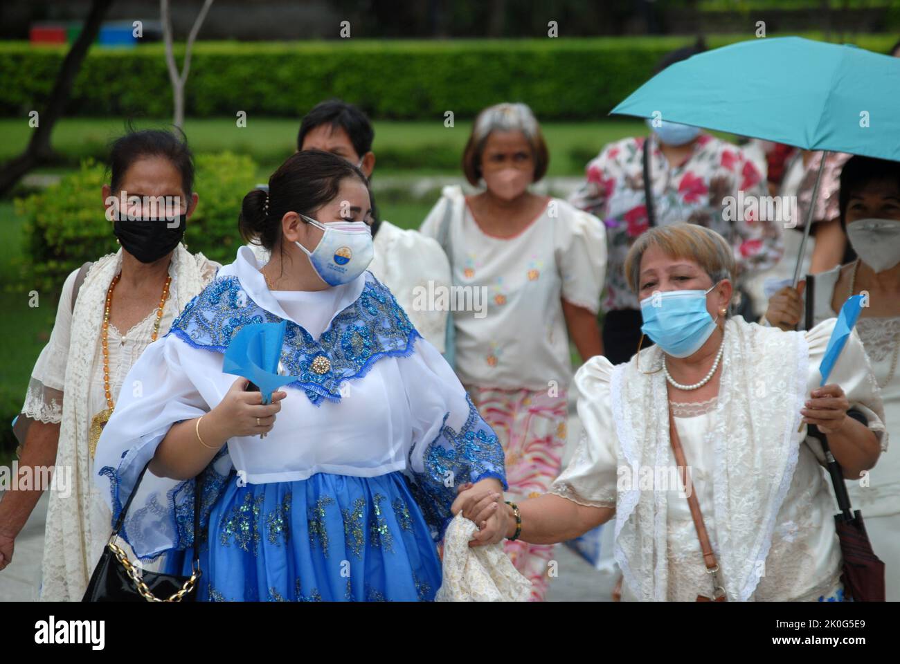 Religious procession, Fort Santiago, Manila, Luzon, Philippines Stock ...