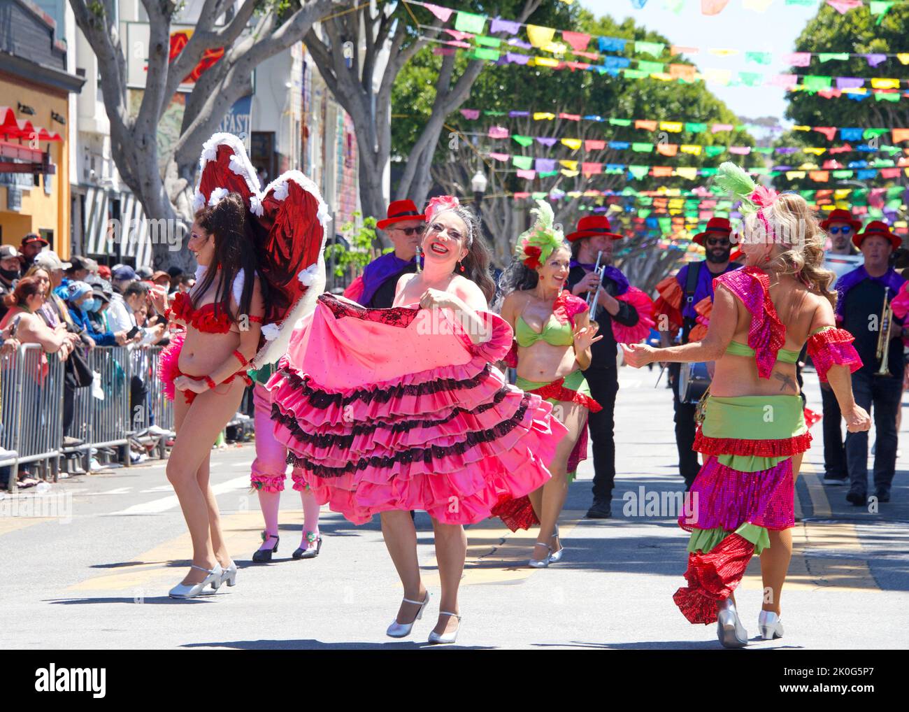 San Francisco, CA - May 29, 2022: Unidentified participants in the 44th ...