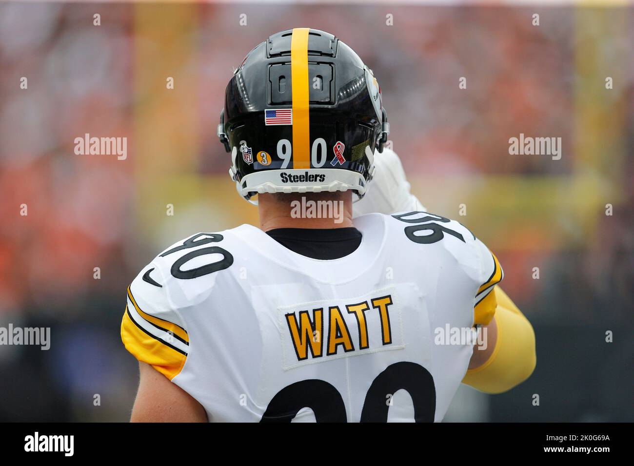 T j watt steelers 2022 hi-res stock photography and images - Alamy