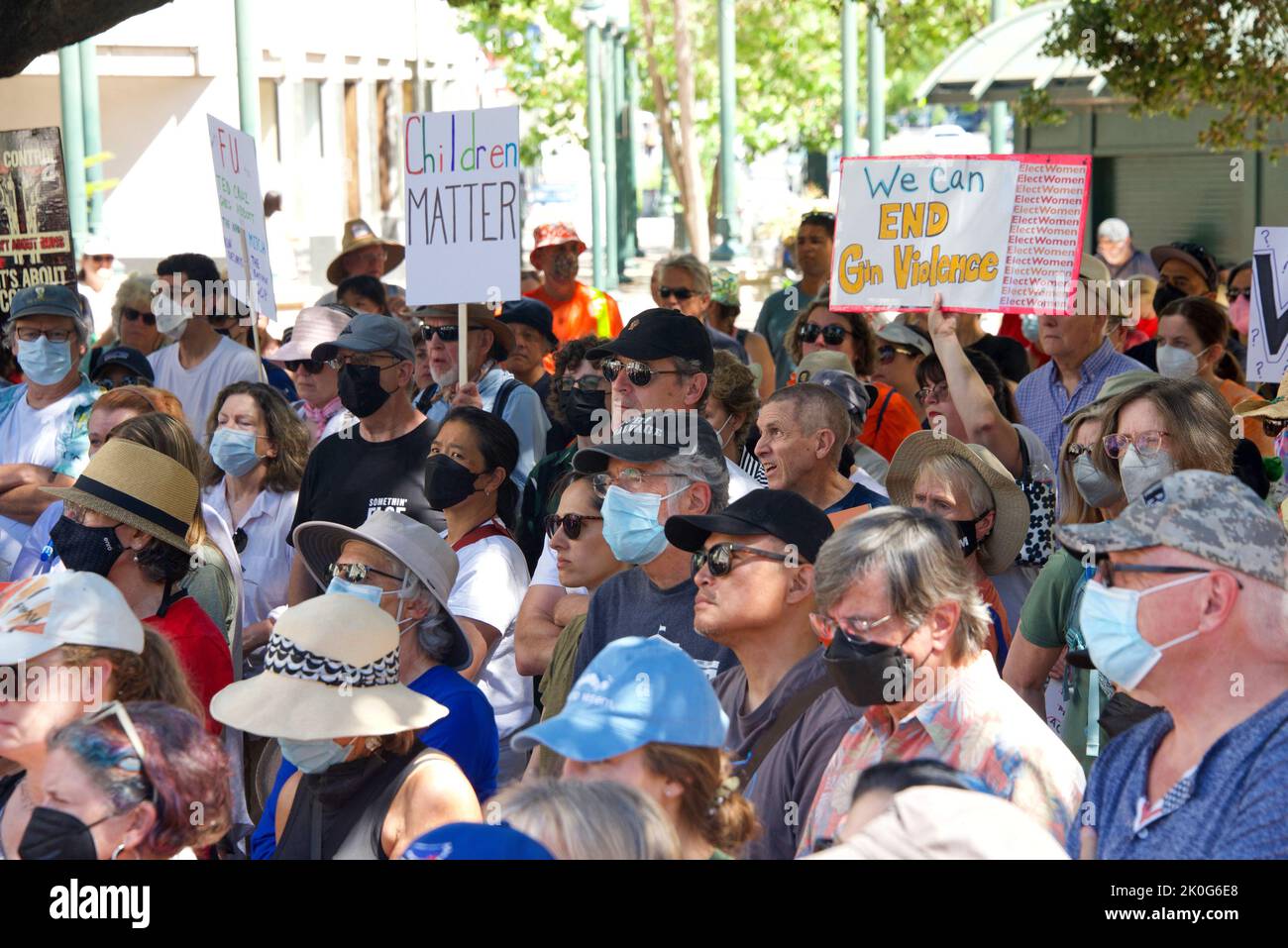 Oakland, CA - June 11, Nikki Bas at the March for our Lives Protest ...