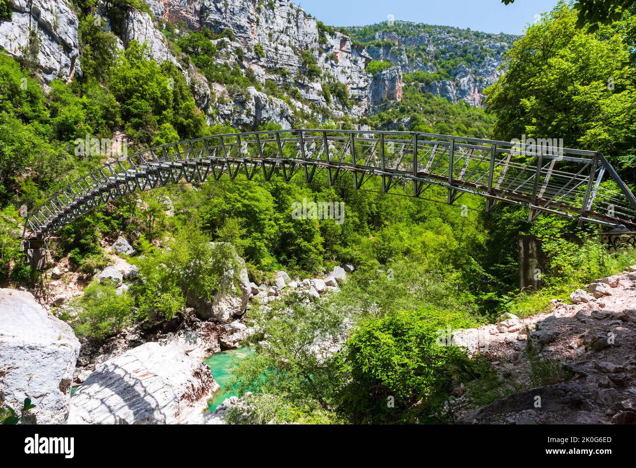 Gorges du verdon bridge hi-res stock photography and images - Alamy