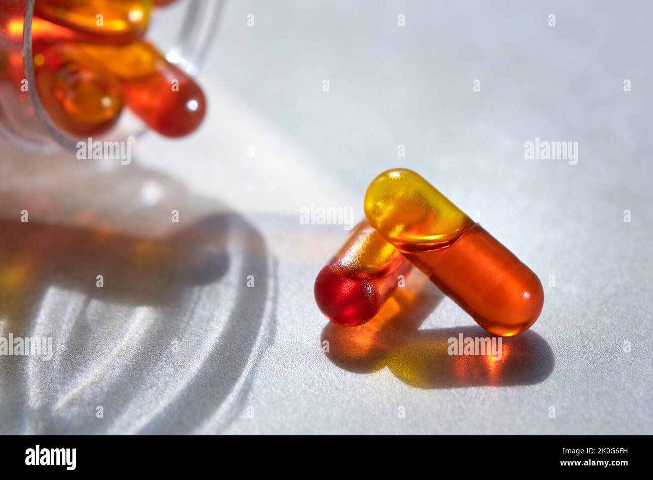 Curcumin in liquid form. Herbal capsules, herb turmeric capsules on ...