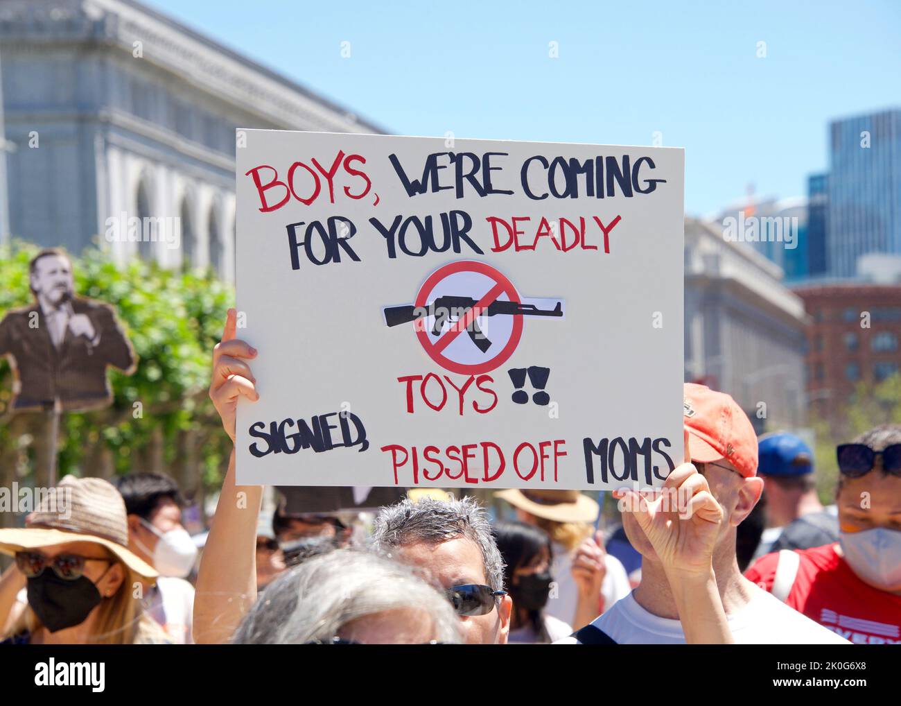 San Francisco, CA - June 4, 2022: Stop Gun Violence Protest ...
