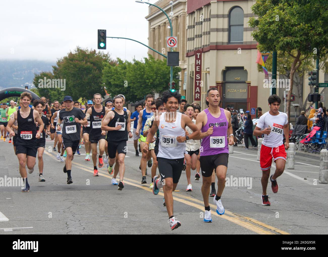 Alameda, CA - July 4, 2022: Participants in the Alameda Mayor’s 4th of ...