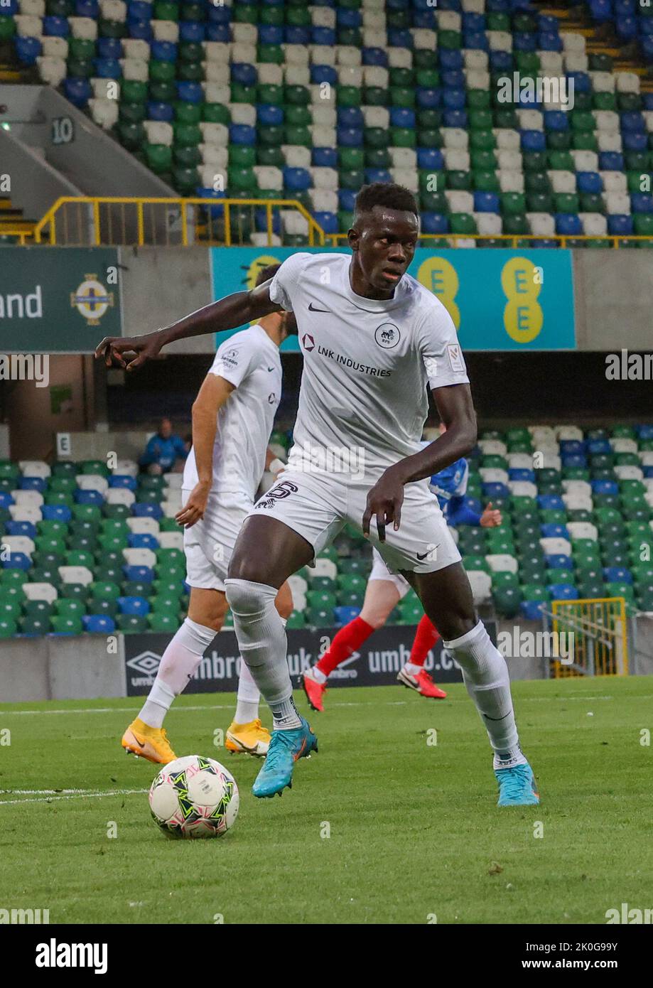 Windsor Park, Belfast, Northern Ireland, UK. 25 Aug 2022. UEFA Europa ...