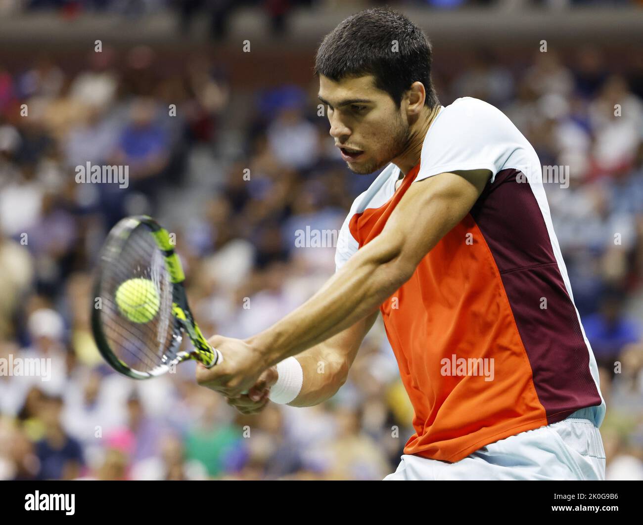 Flushing Meadow, United States. 11th Sep, 2022. Carlos Alcaraz of Spain ...