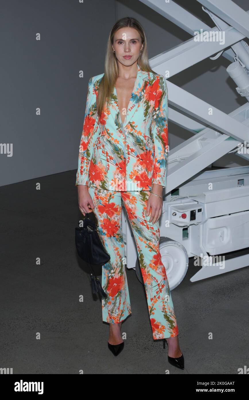 New York, USA. 11th Sep, 2022. Victoria Lewry attends the Badgley ...