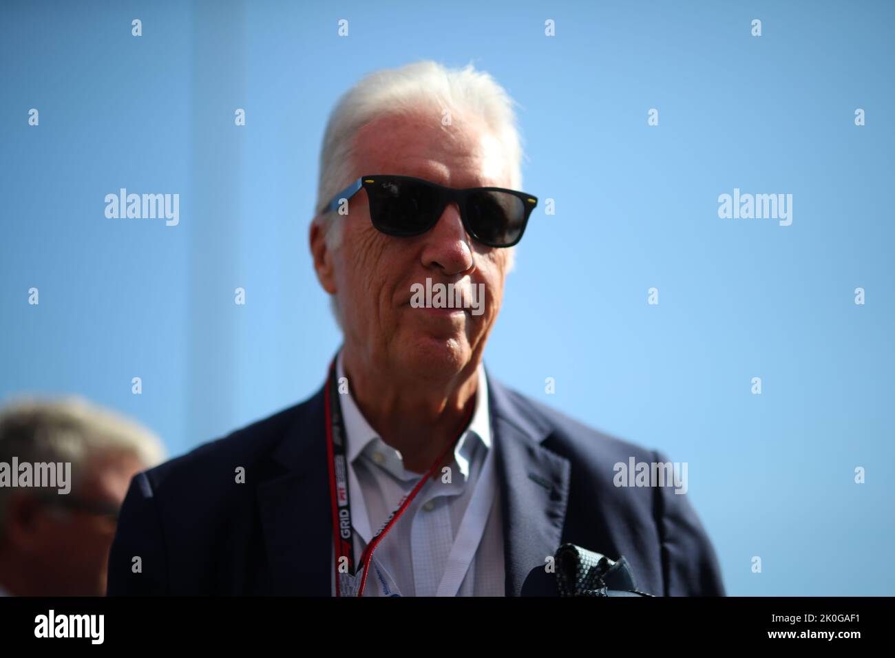 Monza, Italy. 27th Jan, 2022. Piero Ferrari son of the founder of the ...