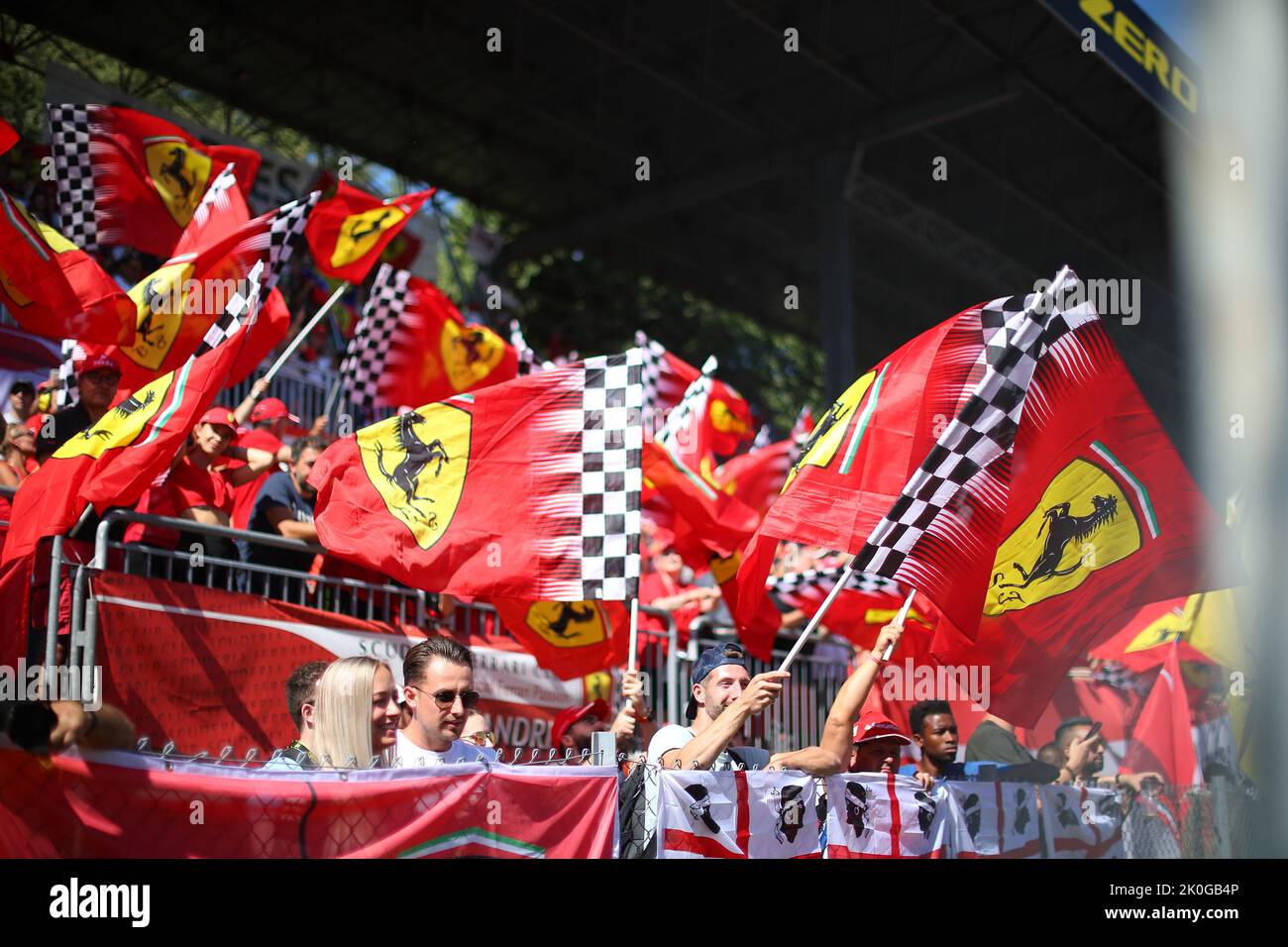 Stavelot Malmedy Spa, Belgium. 27th Jan, 2022. Ferrari FLAG during the ...