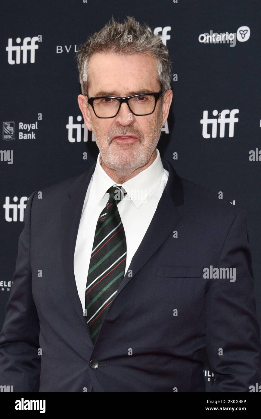 Rupert Everett arrives at the premiere of My Policeman during the 2022 ...