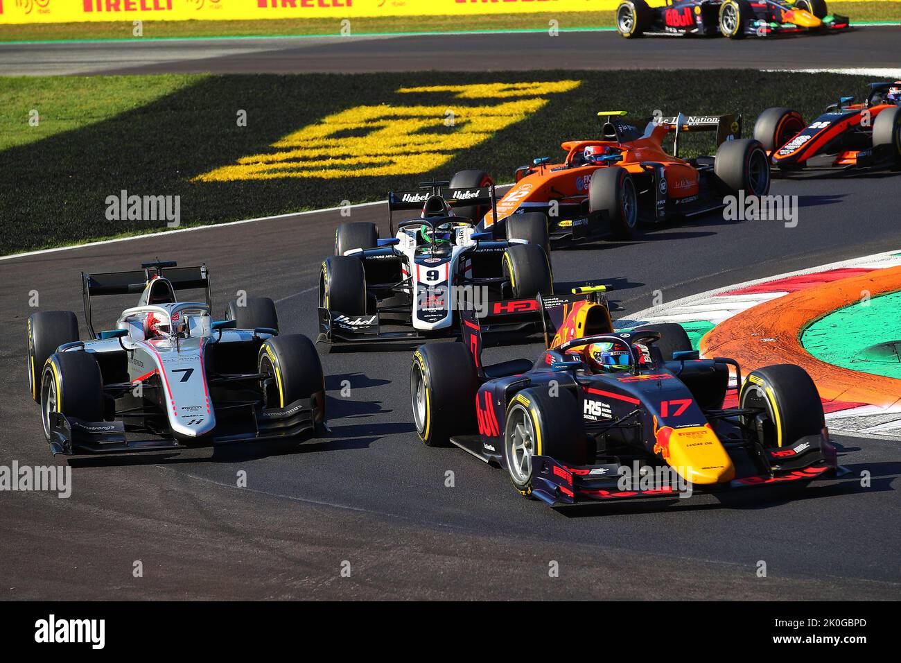 17 IWASA Ayumu (jpn), DAMS, Dallara F2, action and 07 ARMSTRONG Marcus ...