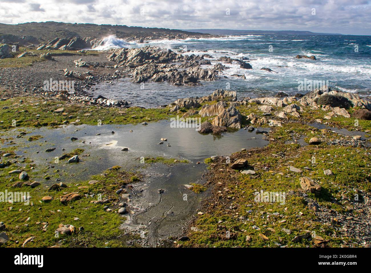 Stokes Point, King Island Stock Photo - Alamy