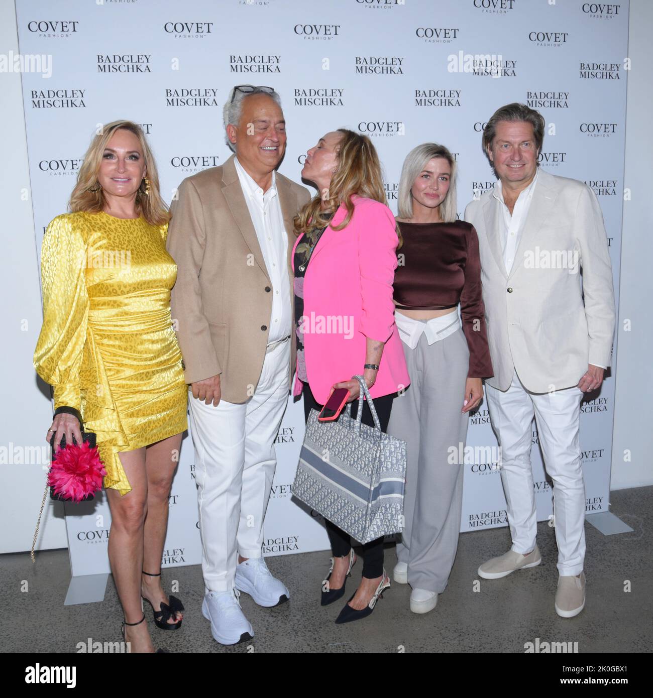 Ramona Singer, Mark Badgley and James Mischka attend the Badgley ...