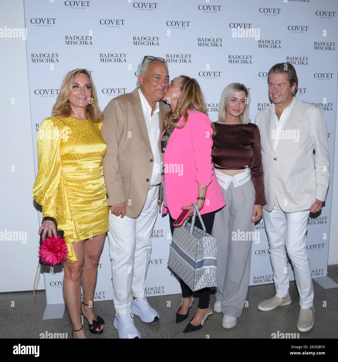 Ramona Singer, Mark Badgley and James Mischka attend the Badgley ...