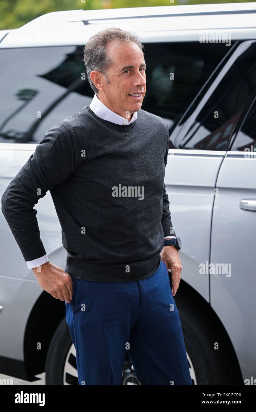 New York, USA. 11th Sep, 2022. Jerry Seinfeld arrives ahead of the US ...