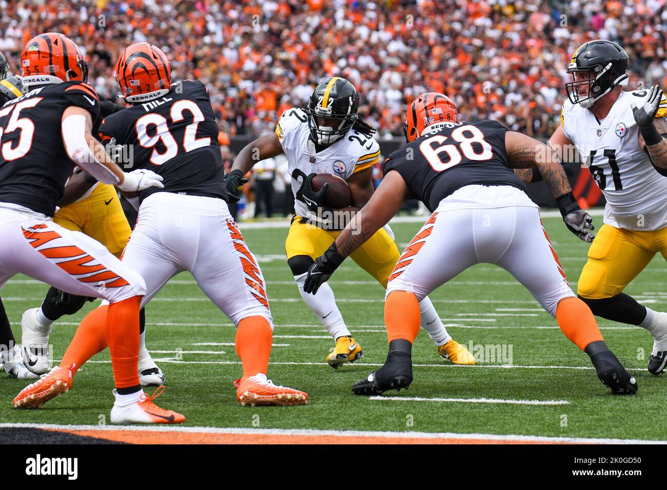 Cincinnati, Ohio, USA. 11th Sep, 2022. September 11th, 2022 Pittsburgh ...